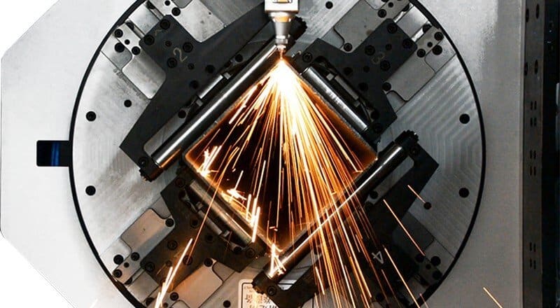 Three-chuck Laser Tube Cutting Machine - Golden Laser