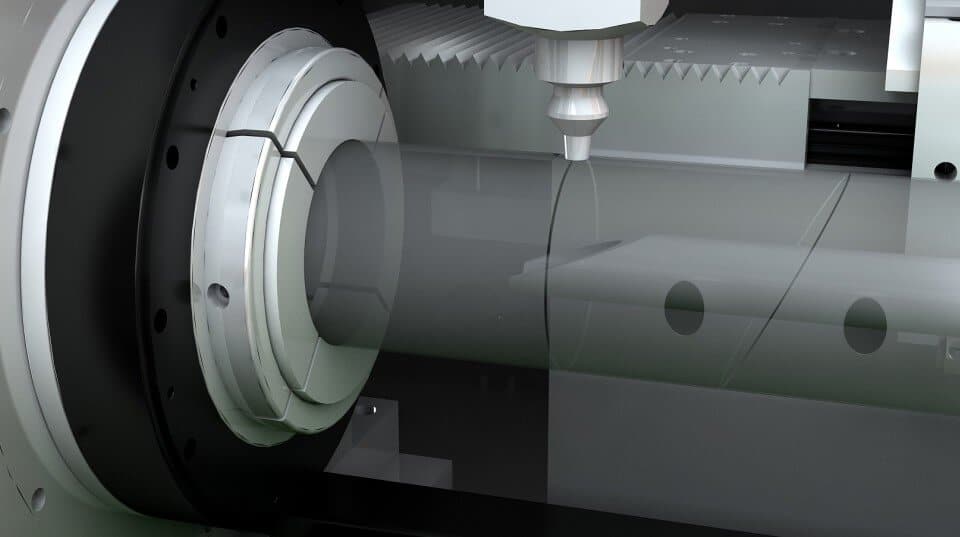 Round Tube Laser Cutting Machine - Golden Laser