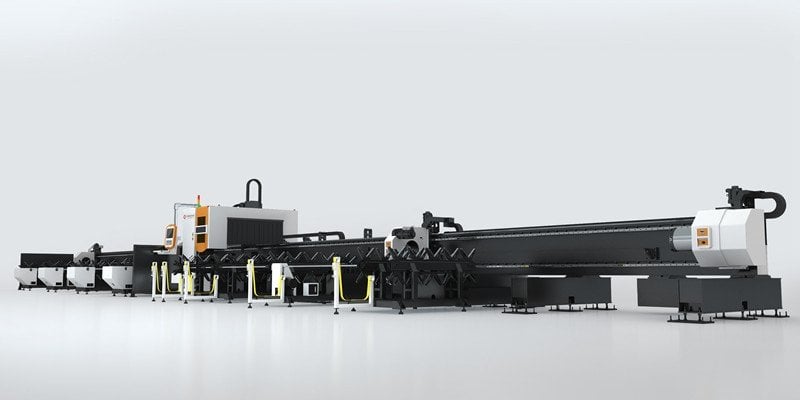 Four-chuck Laser Tube Cutting Machine - Golden Laser